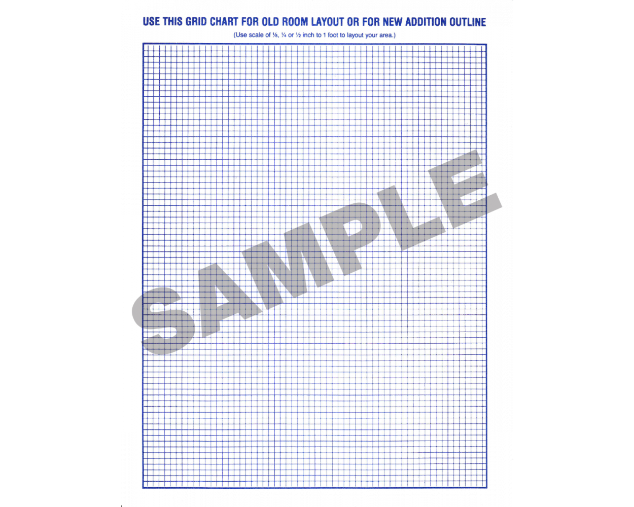 Buy Grid Chart Pad Contains 50 Pages | Buildersbook.com