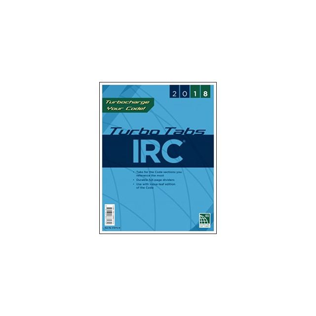 2018 International Residential Code (IRC) Quick-Card: Builder's Book ...