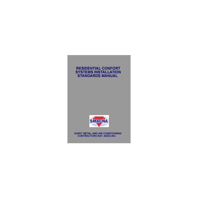 SMACNA Residential Sheet Metal Guidelines.: Builder's Book, Inc.Bookstore