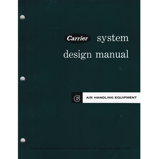 CARRIER SYSTEM DESIGN MANUAL PART 3: PIPING DESIGN