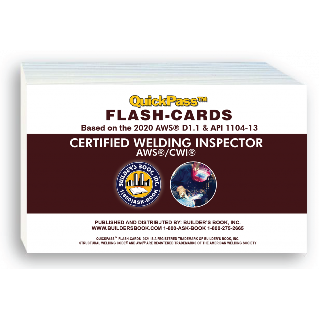 Certified Welding Inspector AWS/CWI QuickPass Study Guide based on AWS ...