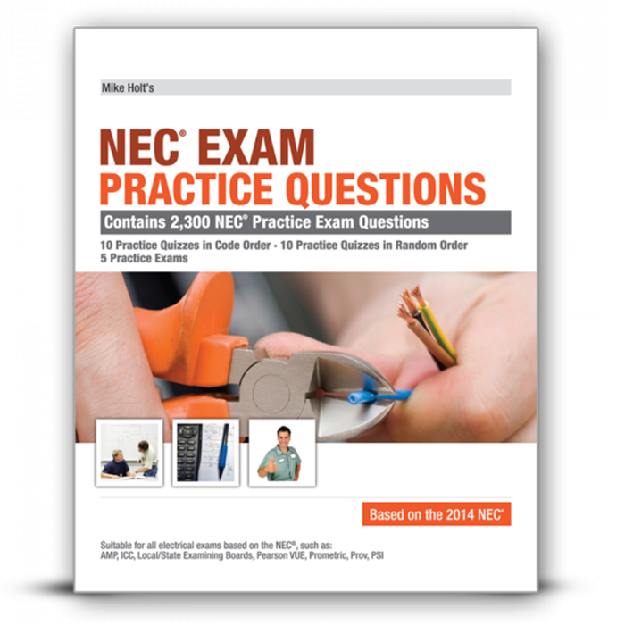 Mike Holt's 2014 NEC Practice Questions Textbook: Builder's Book, Inc ...