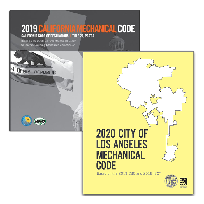 2020 City Of Los Angeles Mechanical Code - Complete Code