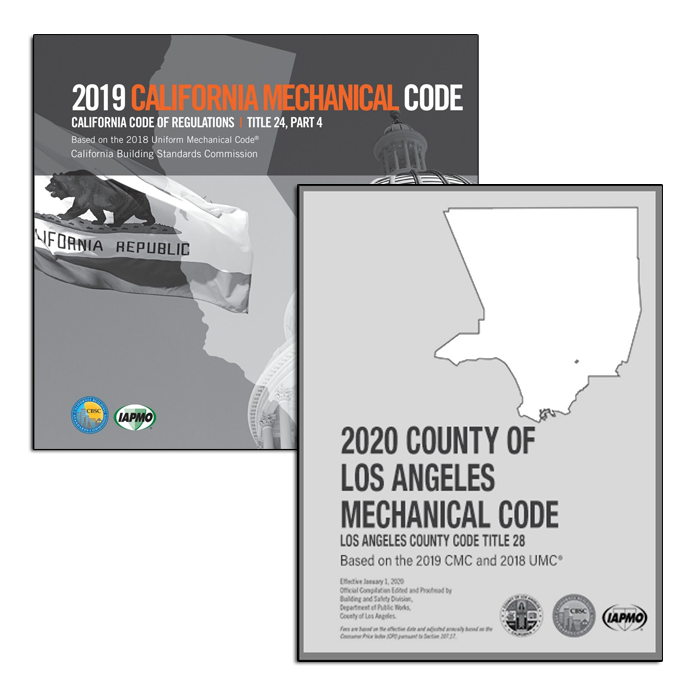 2020 County Of Los Angeles Mechanical Code - Complete Code