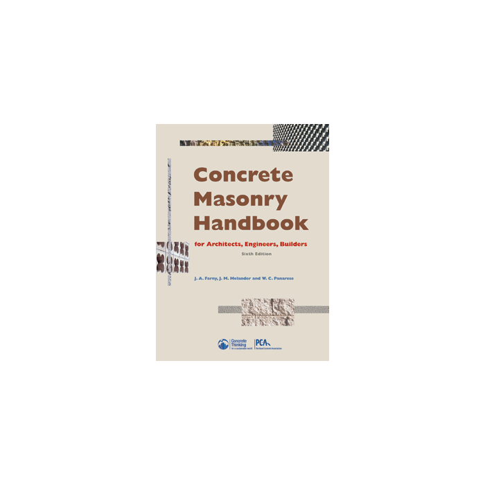 Concrete Masonry Handbook, 6th Edition (PCA): Builder's Book, Inc.Bookstore