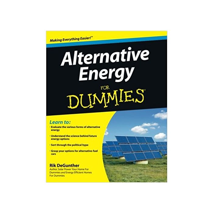 Alternative Energy For Dummies by Rik DeGunther: Builder's Book, Inc ...