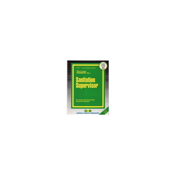 Sanitation Supervisor: Builder's Book, Inc.Bookstore