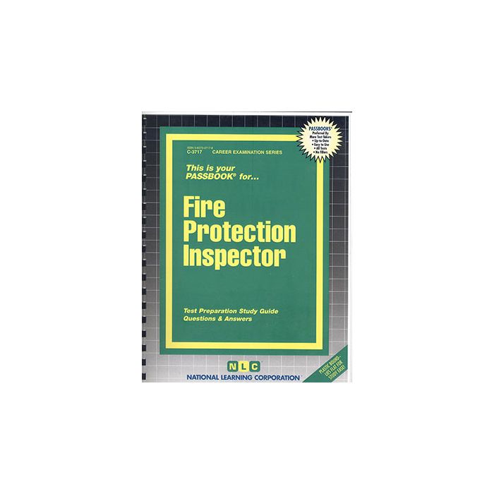 Fire Protection Inspector: Builder's Book, Inc.Bookstore