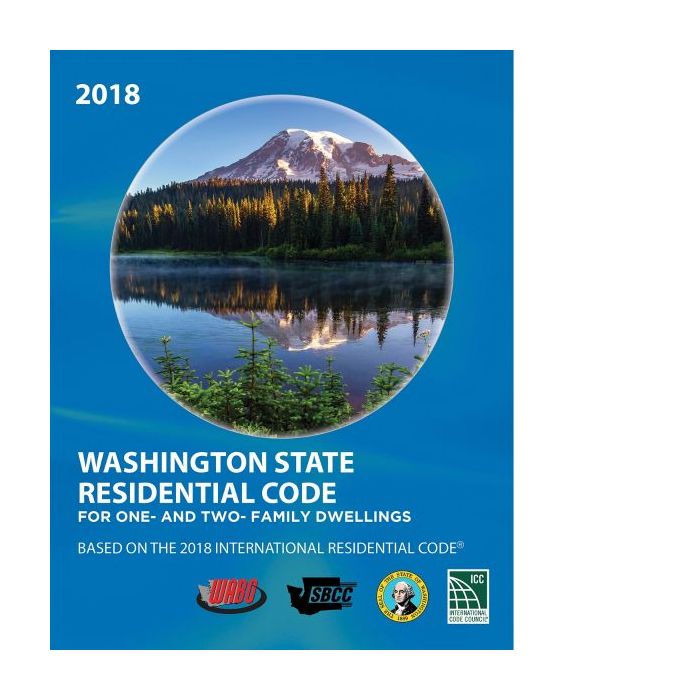 Buy 2018 Washington State Residential Code | Buildersbook.com