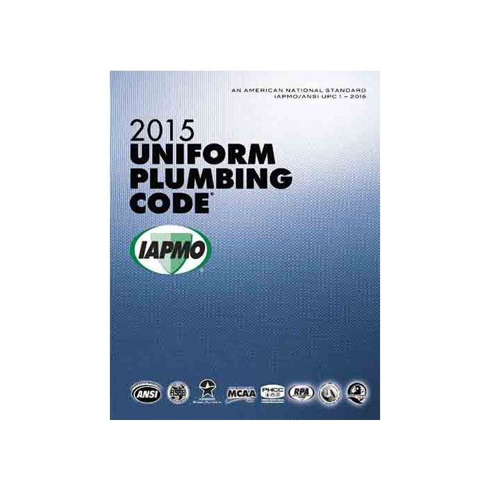 2015 Uniform Plumbing Code softcover: Builder's Book, Inc.Bookstore