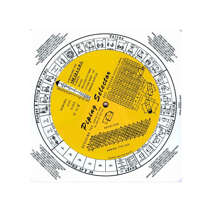 piping selector 150/300 Wheel Calculator: Builder's Book, Inc.Bookstore