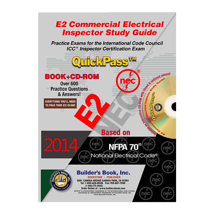 E2 Commercial Electrical Inspector QuickPass Study Guide Based on 2014 ...