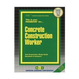 Concrete Construction Worker: Builder's Book, Inc.Bookstore
