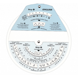 COIL WEIGHT CALCULATOR WHEEL CHART: Builder's Book, Inc.Bookstore